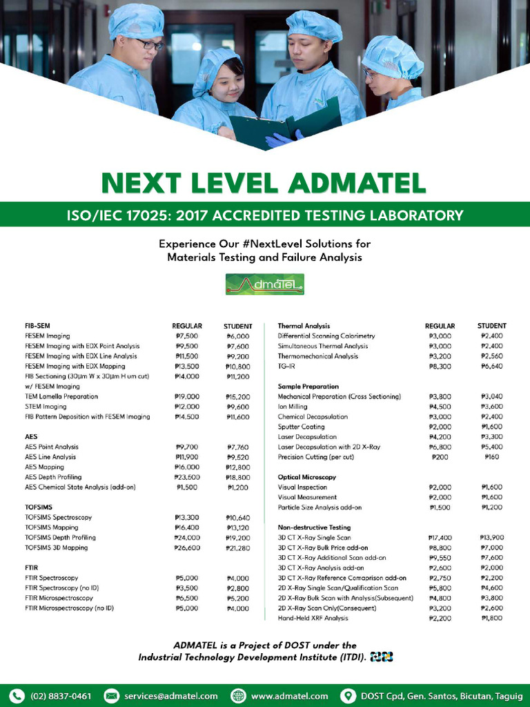 ADMATEL Pricelist A4 | PDF