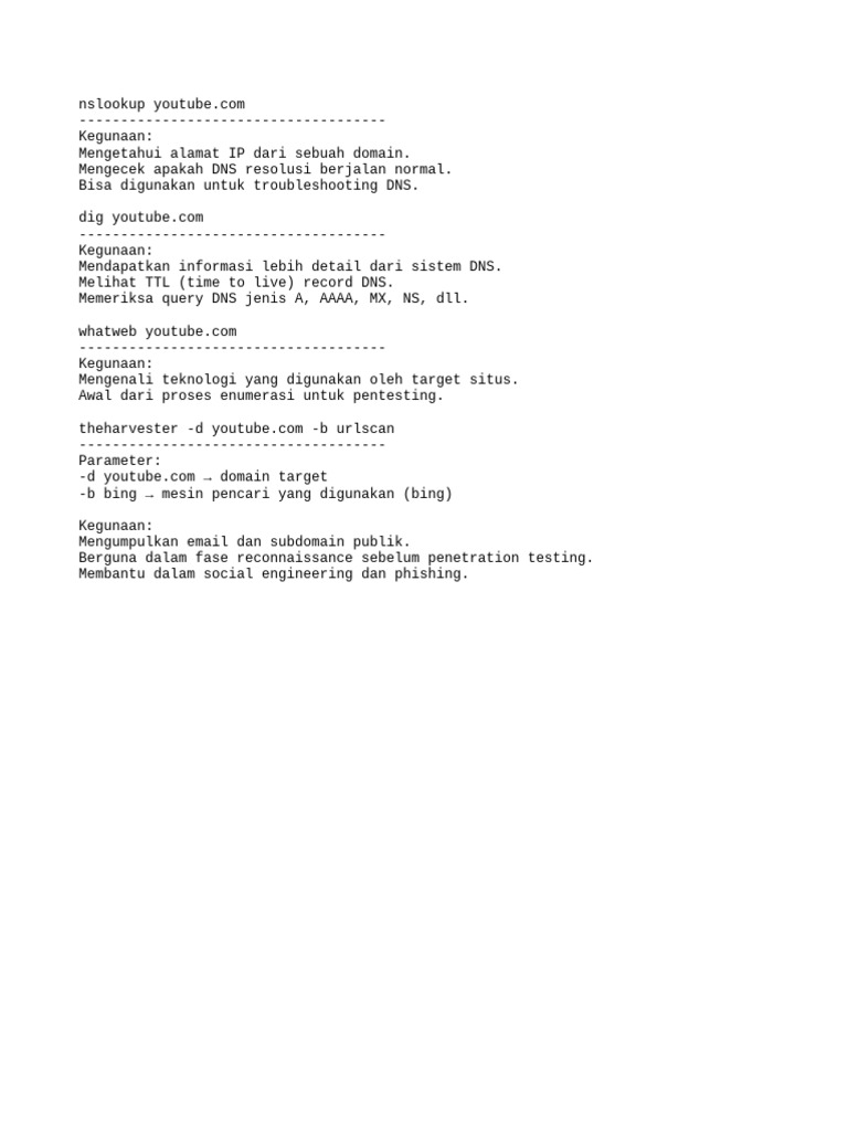 Foot Printing | PDF