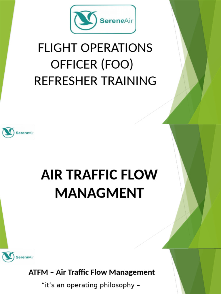 Air Traffic Flow Managment | PDF | Air Traffic Control | Aviation