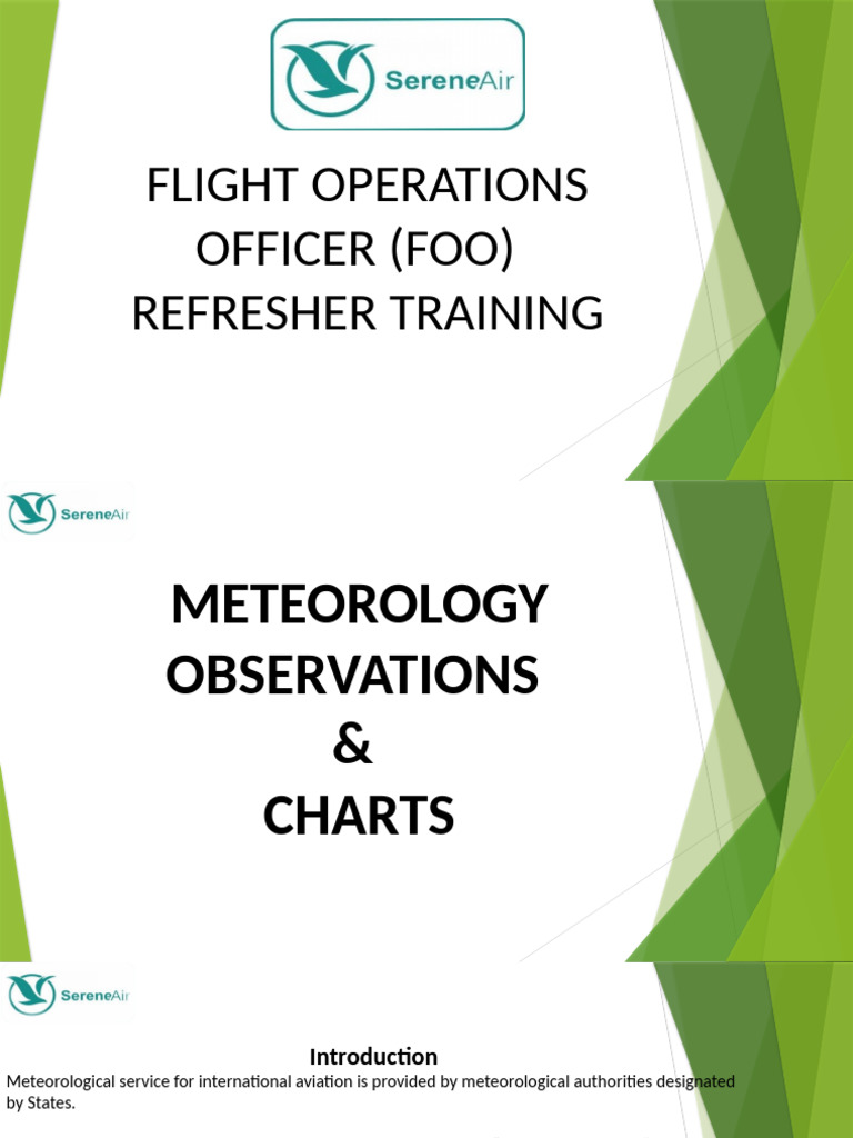 Meteorology Observations & Charts | PDF | Atmospheric Sciences ...