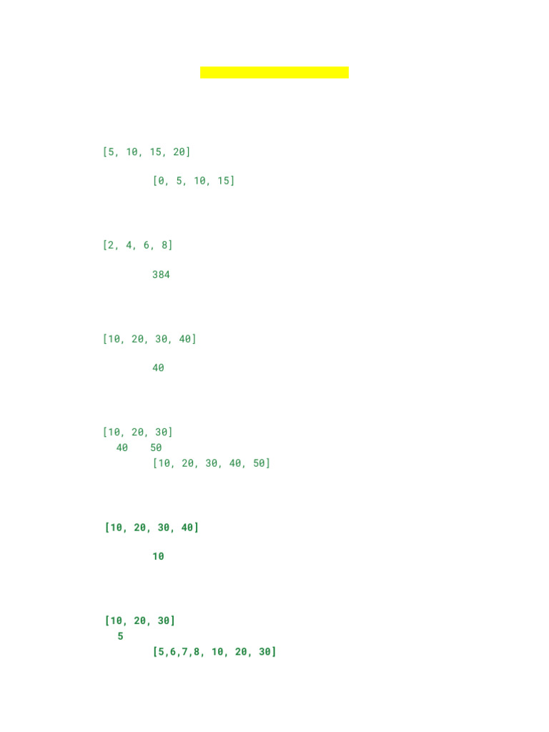 Toughest Array Challenges for Students | PDF