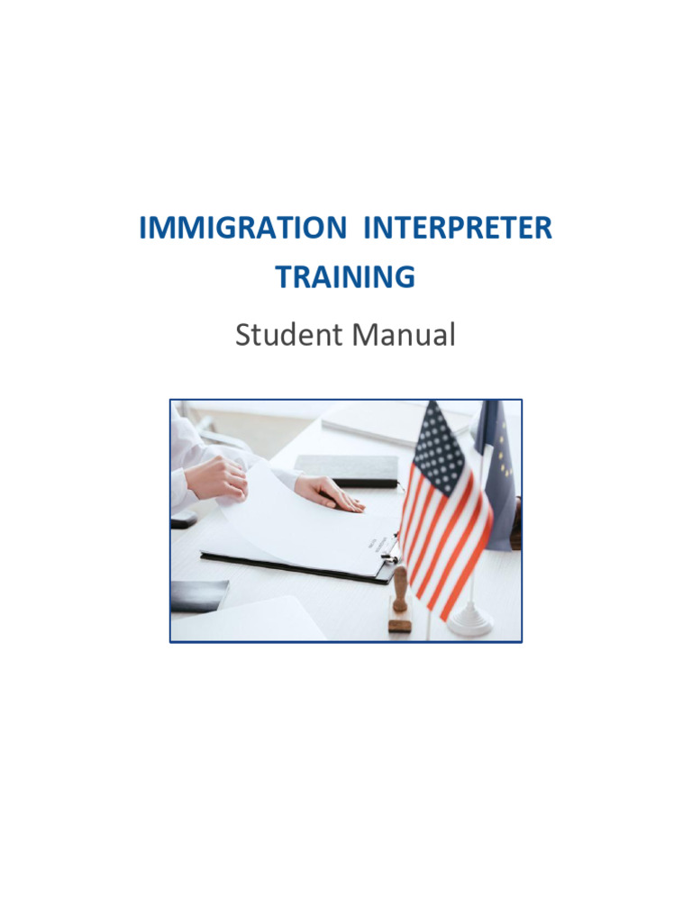 MANUAL-Immigration-Interpreter-Training 2.0 | PDF | Deferred Action For ...