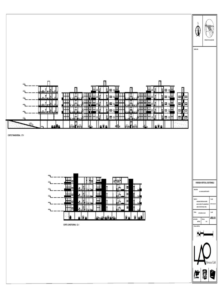Corte Conjunto Arq 03 | PDF