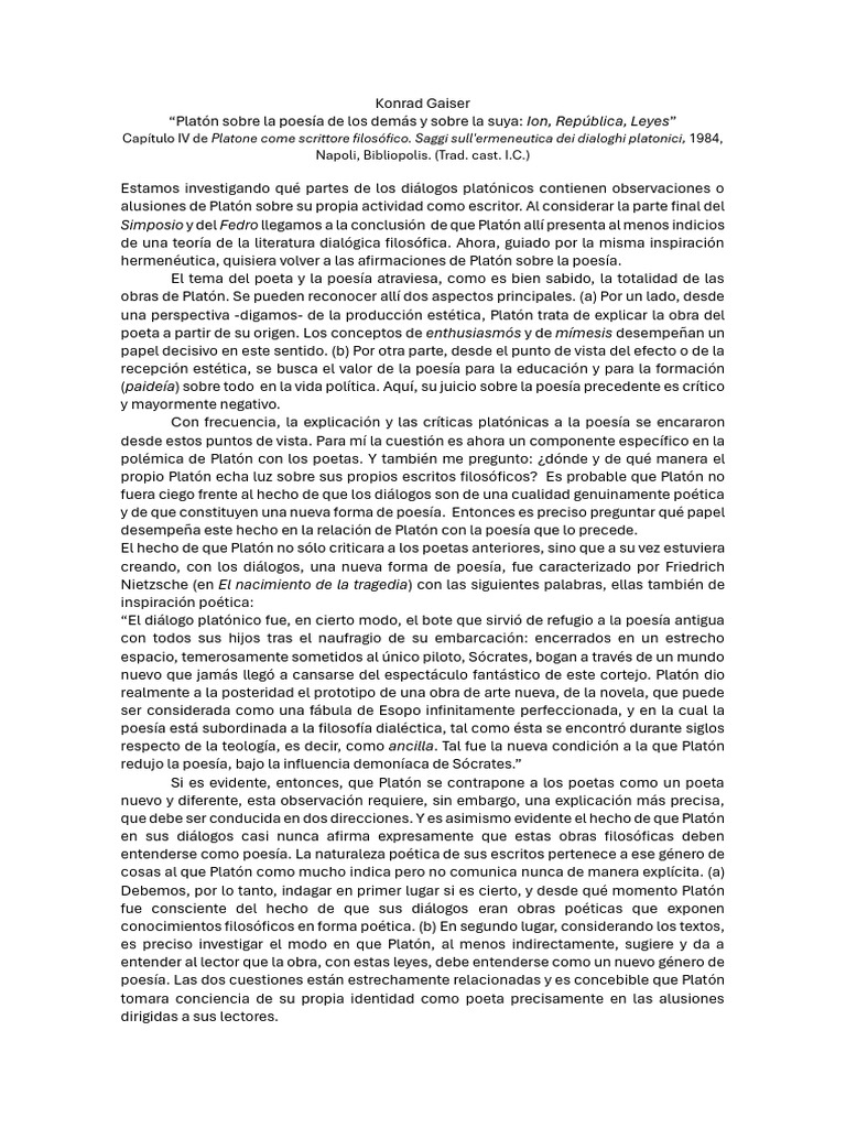 Art 2 | PDF | Platón | Poesía