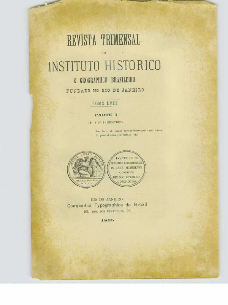 Revista do IHGB, tomo LVIII_A Batalha Naval | PDF