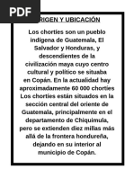 Cultura y Tradiciones de los Chortís | PDF | Civilización maya ...