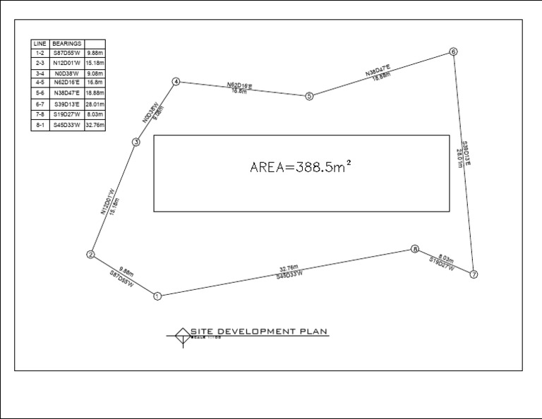 Site Development Plan | PDF