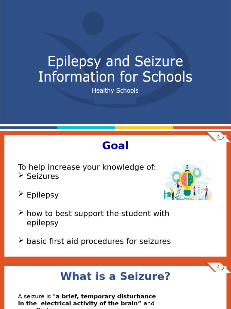 Epilepsy and Seizure Information For Schools 2023 | PDF | Epilepsy ...