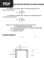 Virtual Work Method for Frame Analysis | PDF | Mechanical Engineering ...
