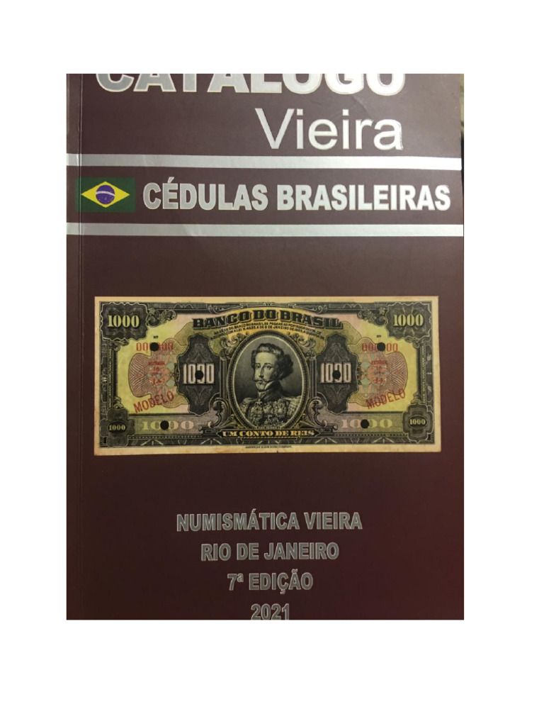 Toaz - Info Catalogo Vieira de Cedulas Brasileiras 1944 2020 PR | PDF