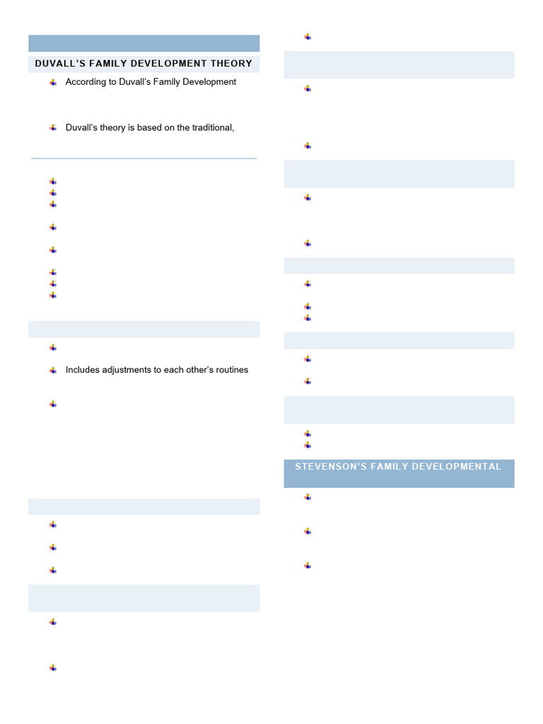 Family Developmental Stages | PDF | Family | Adolescence