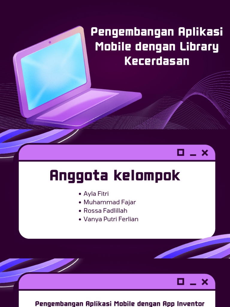 Pengembangan Aplikasi Mobile dengan Library Kecerdasan | PDF