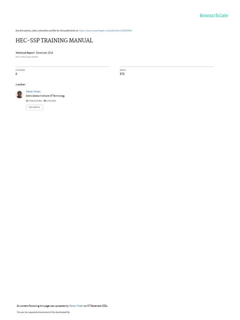 HEC SSPTrainingManual | PDF | Microsoft Excel | Skewness