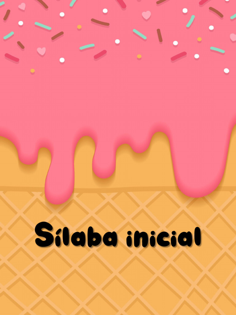 Actividades de sílabas iniciales para niños | PDF