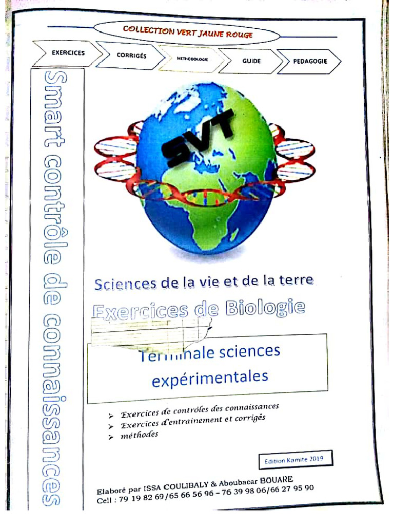 Livre de Biologie, Exercice Et Corrigé | PDF