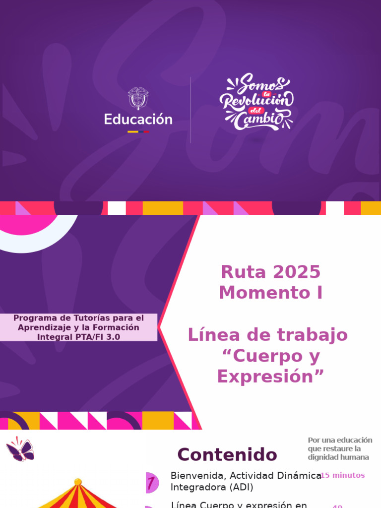 Nuevo - Cuerpo y Expresión - PTAFI 3.0 Momento | PDF | Plan de estudios | Aprendizaje