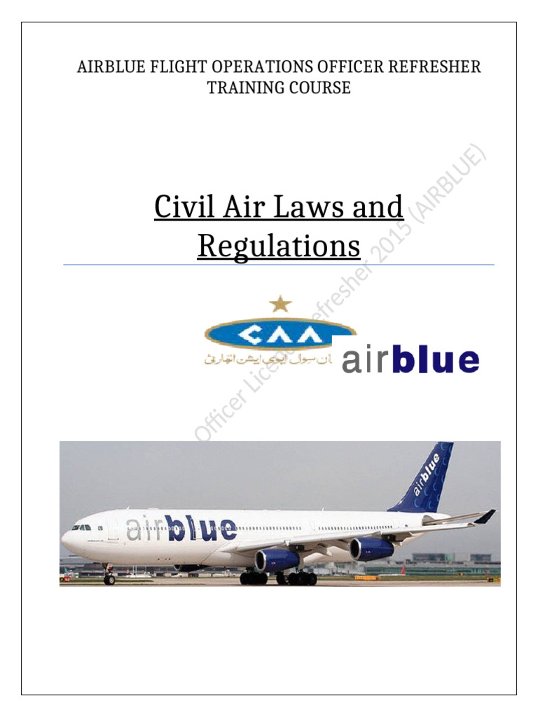 Airblue Flight Operations Officer Training | PDF | Aviation