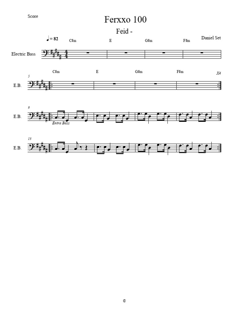 Ferxxo 100 Feid. | PDF