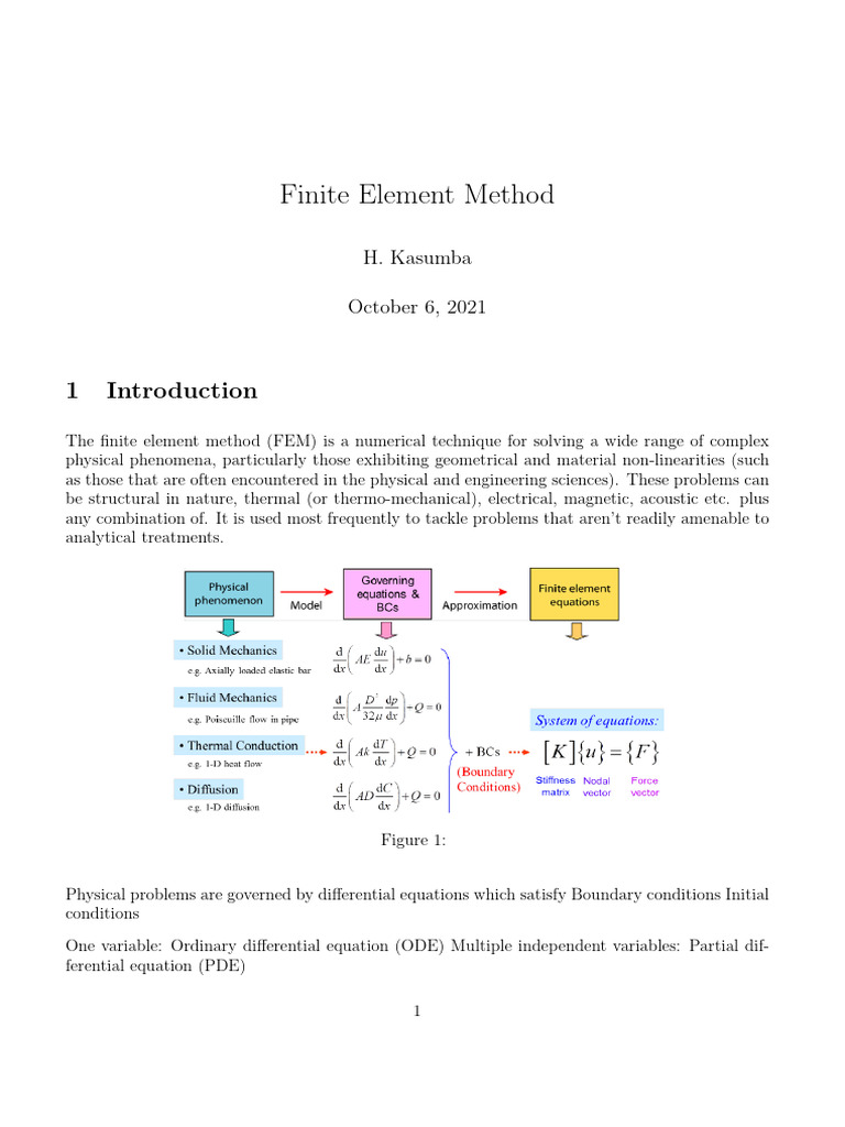 Understanding Finite Element Method | PDF | Finite Element Method ...