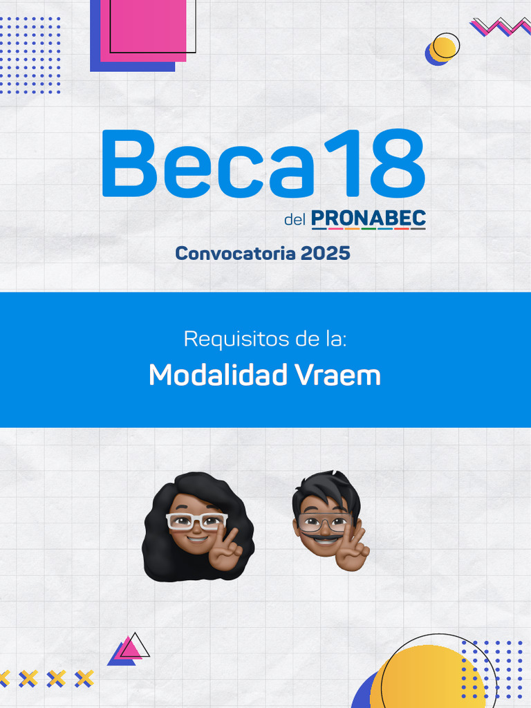 5987423-requisitos-modalidad-vraem-beca-18-2025-del-pronabec | PDF | Perú
