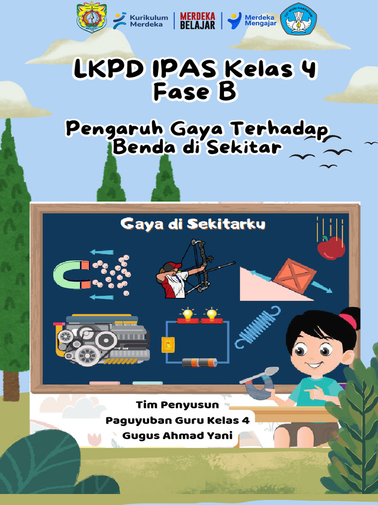 LKPD IPAS Kelas 4 Pengaruh Gaya Terhadap Benda Di Sekitar | PDF