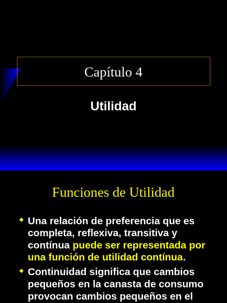 04_la_utilidad | PDF | Microeconomía | Geometría