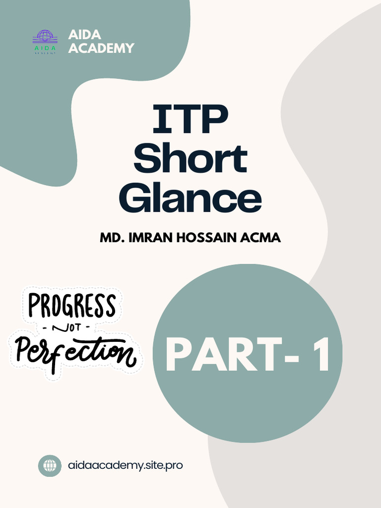 ITP Exam Short Glance | PDF