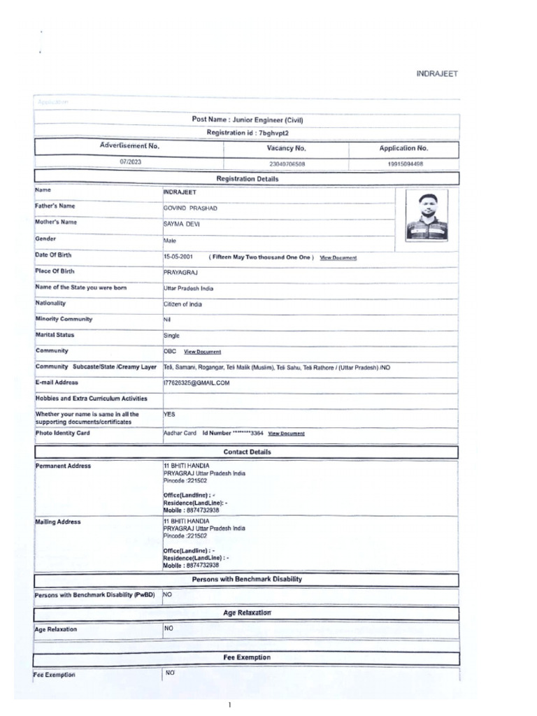Upsc Esic Je | PDF