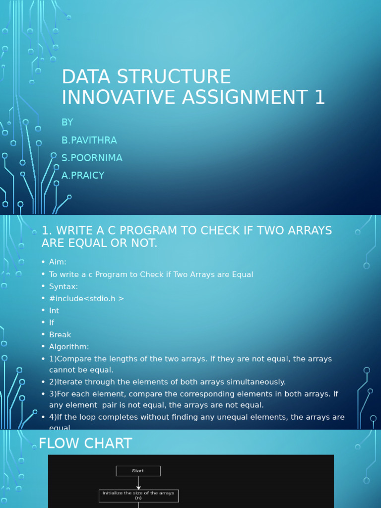 Data Structure Presentation 1 | PDF
