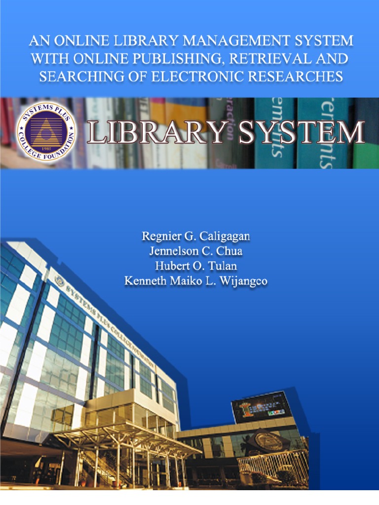 Online Library Management System Project | PDF | Libraries | Radio ...