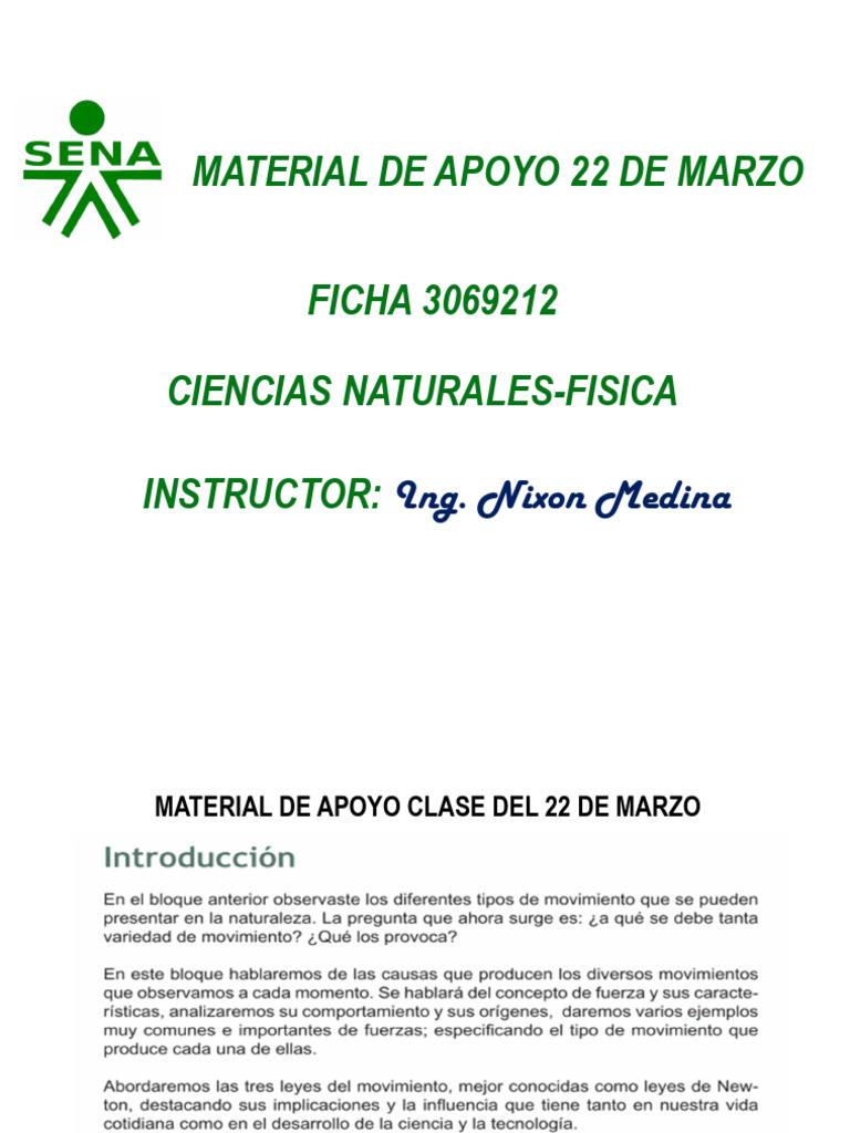 Material de Apoyo 22 de Marzo | PDF