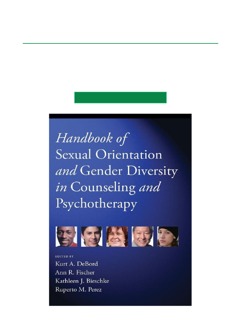 Handbook of Sexual Orientation and Gender Diversity in Counseling and ...