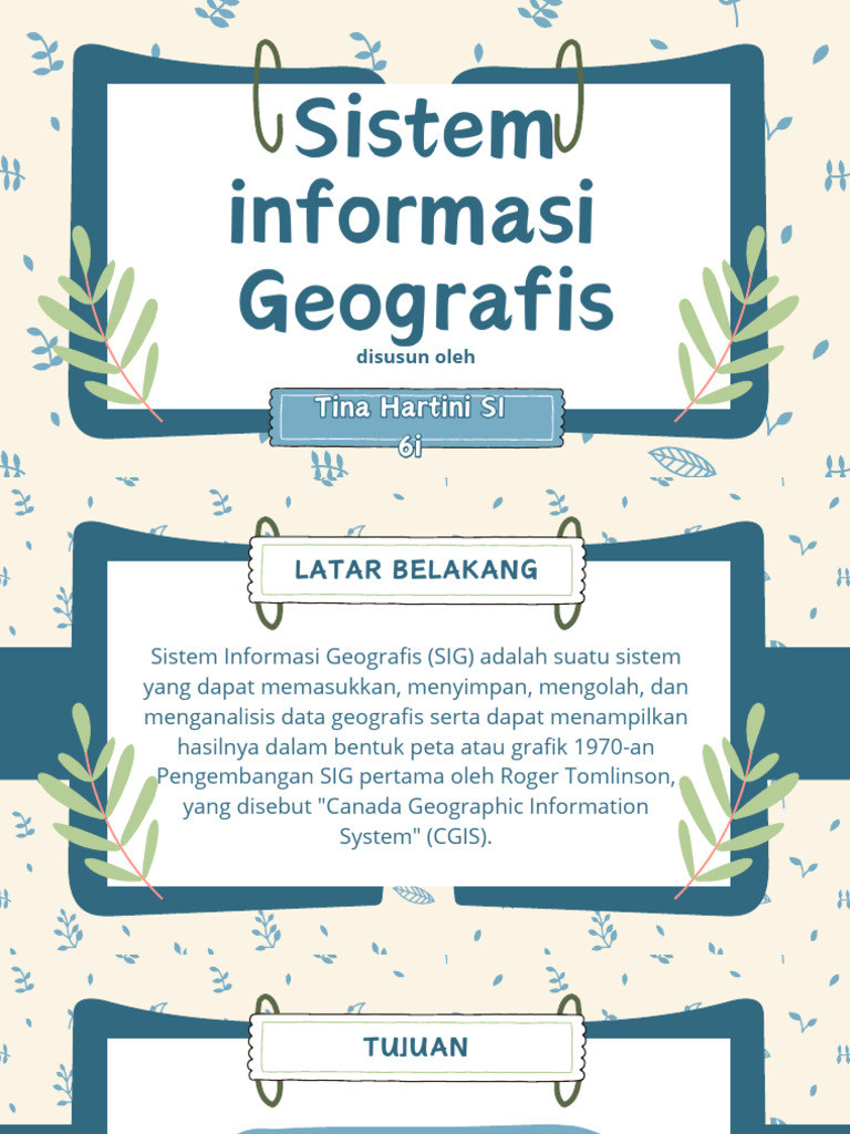 Sistem Informasi Geografis PDF | PDF