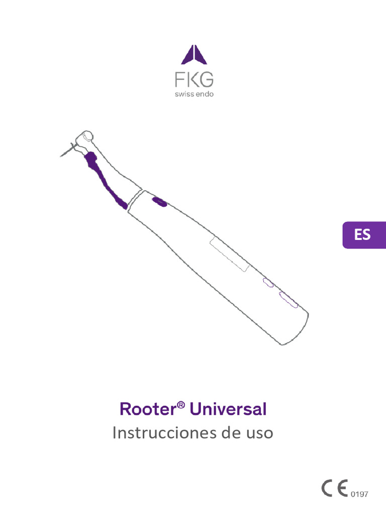 FKG - Rooter Universal - Instrucciones de Uso | PDF | Enchufes y tomas de corriente alterna ...