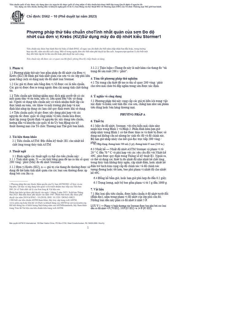 Astm D562 - 10 (2023) .TV | PDF