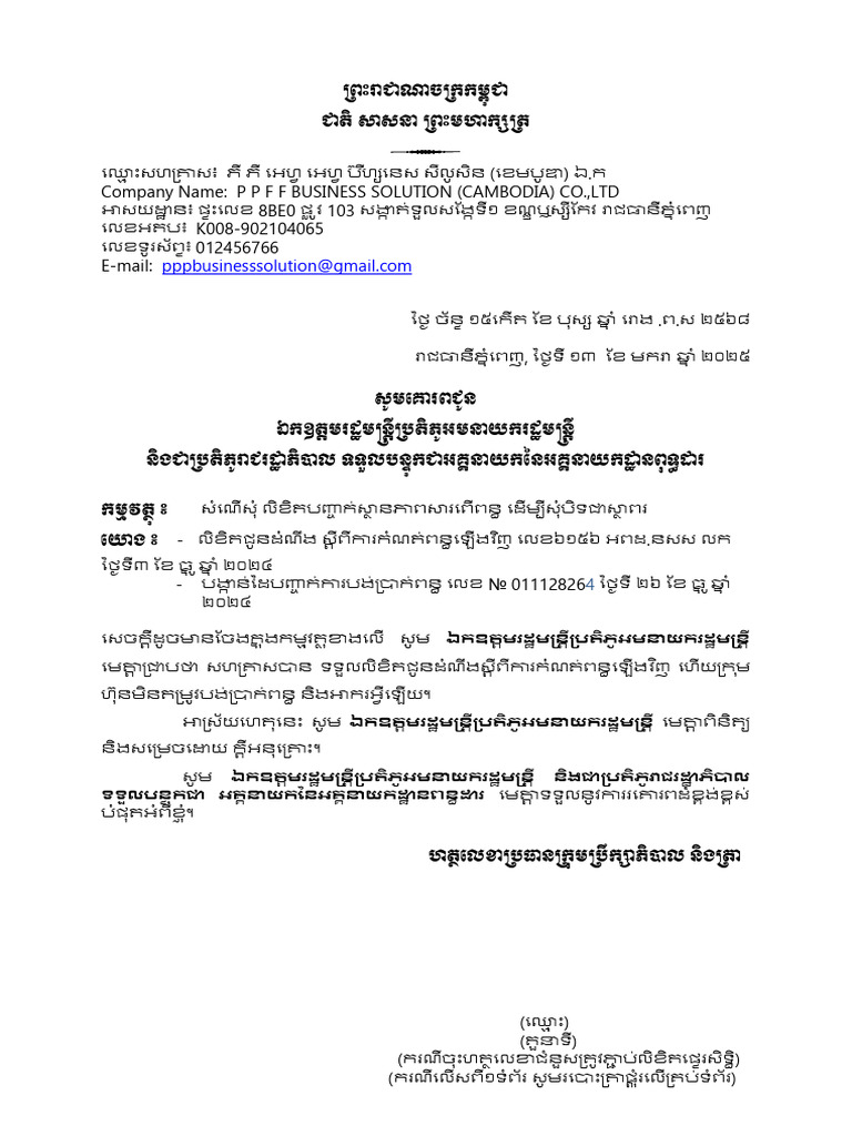 PPFF Business Solution | PDF