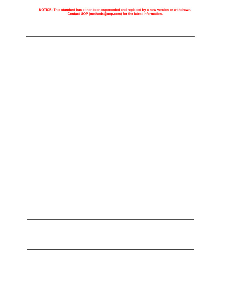 UOP 999-97 Precission Statements in UOP Methods | PDF | Variance ...