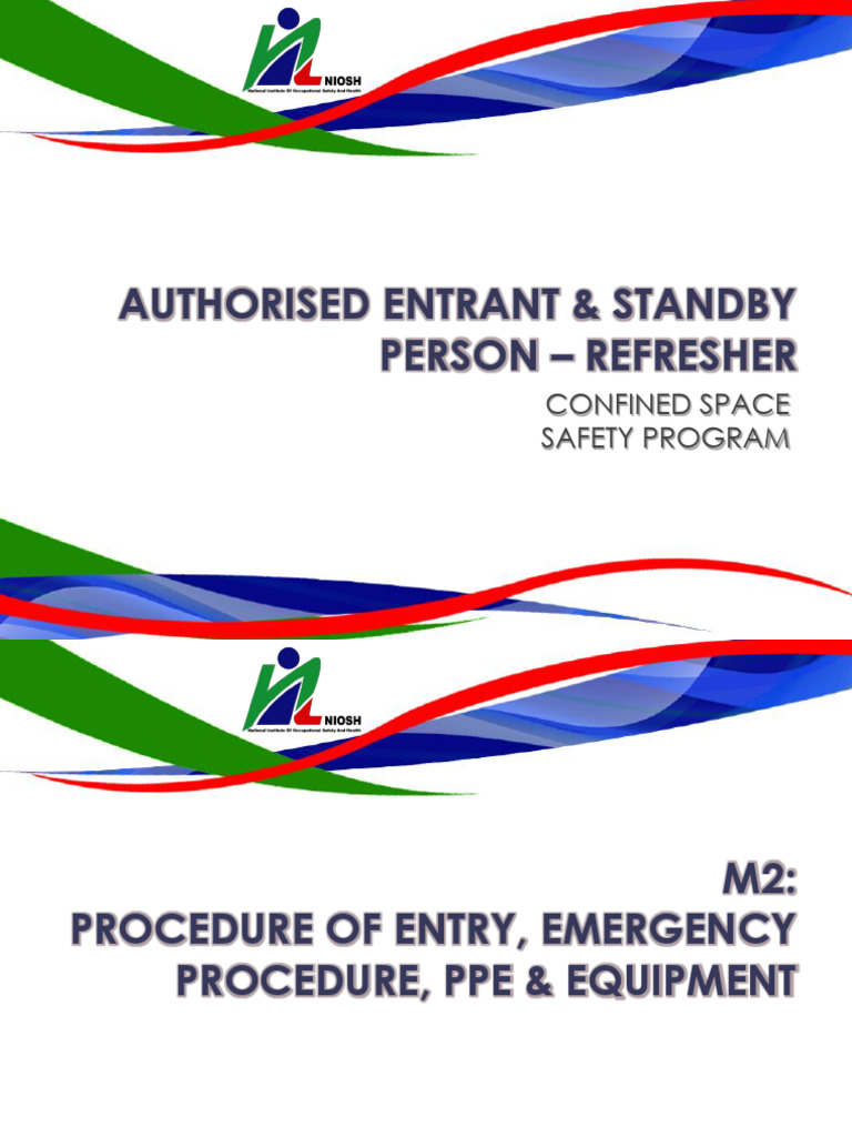 Confined Space Entry Safety Protocols | PDF | Ventilation (Architecture ...