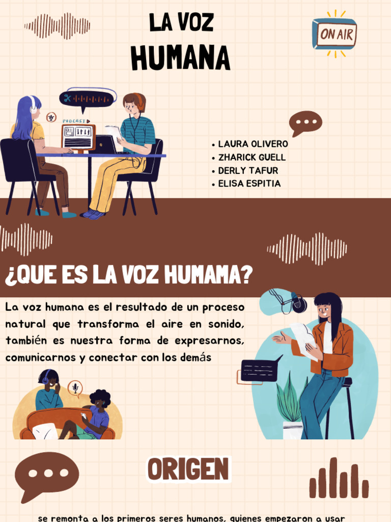 VOZ HUMANA | PDF | Voz humana