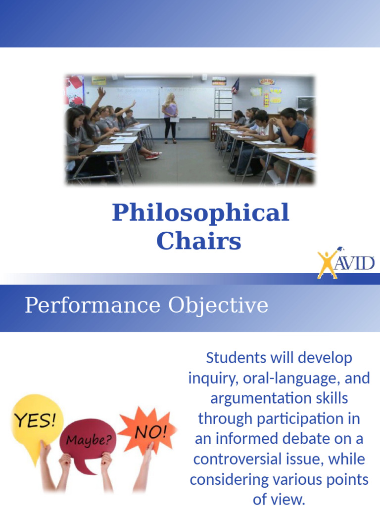 Philosophical Chairs: Rules and Format | PDF | Learning | Human ...