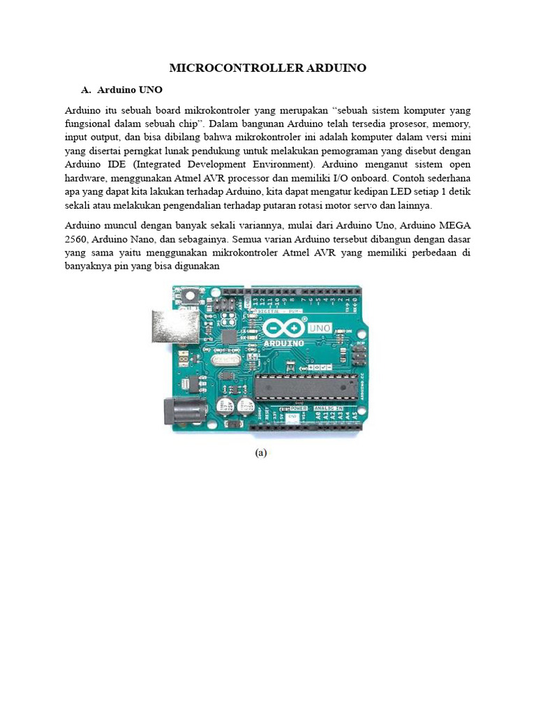 Microcontroller Arduino | PDF