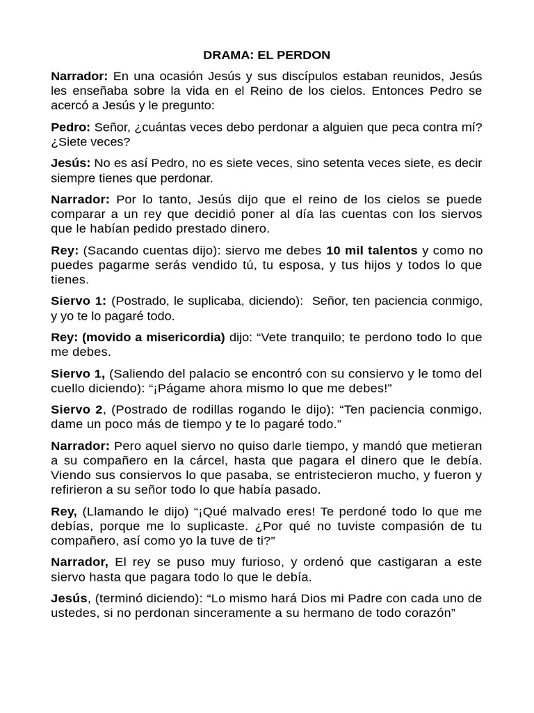 Drama El Perdon | PDF