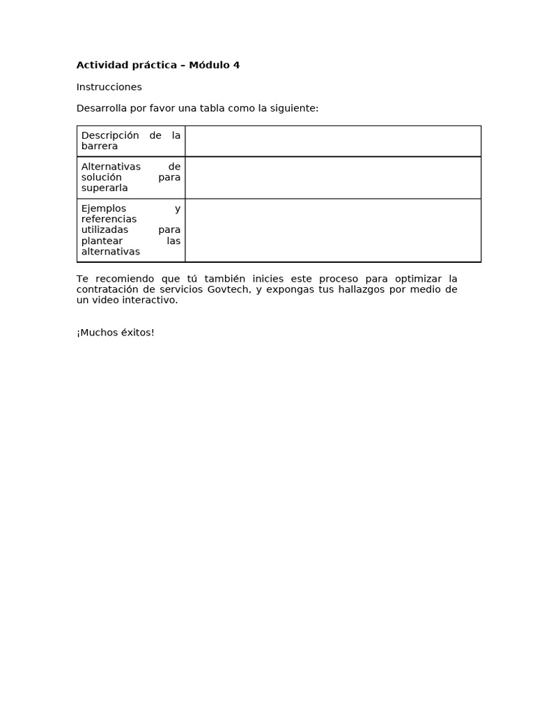 CAF41 MOD4 CP Actividad Práctica | PDF