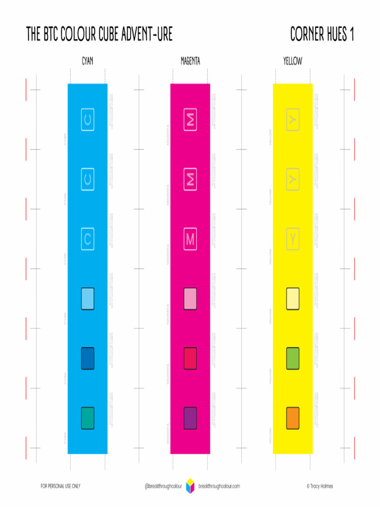 Advent Color Cube | PDF