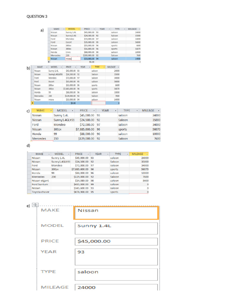 database prac 1 | PDF