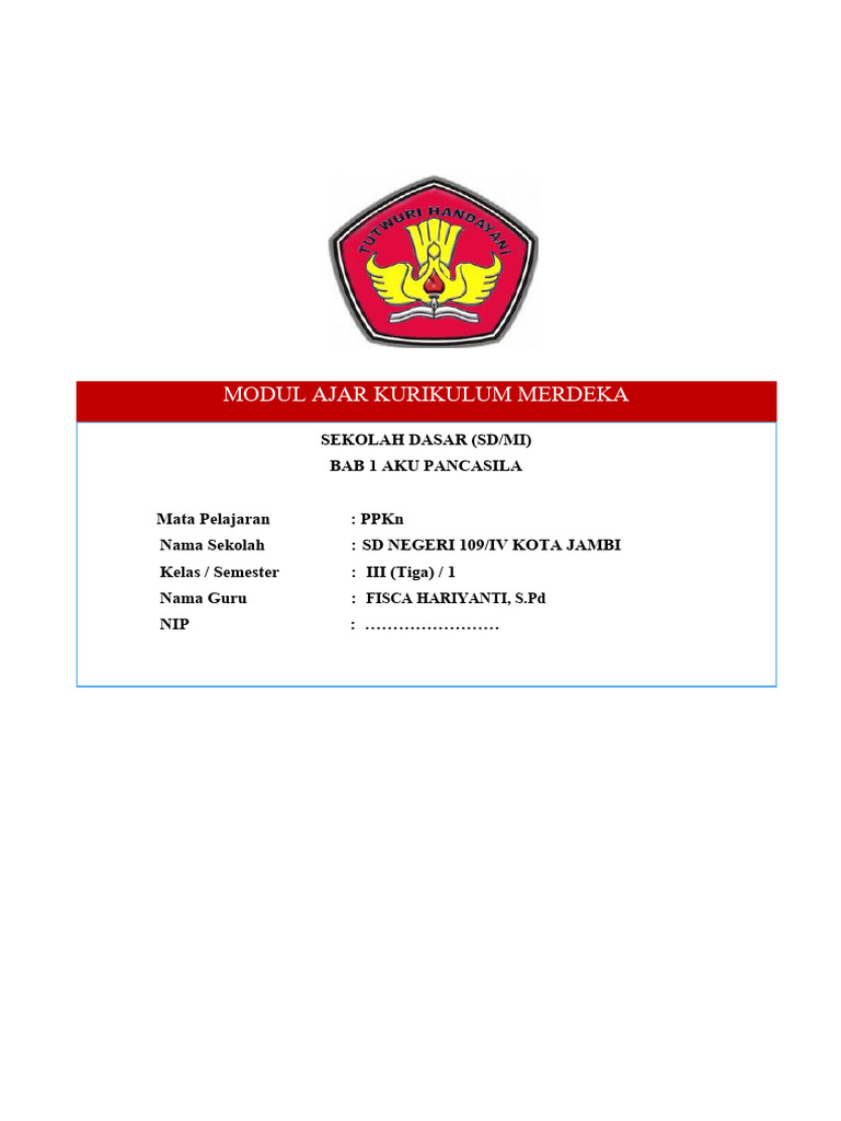 FILE PMM - FISCA KELAS 3.A - PANCASILA - OKE | PDF