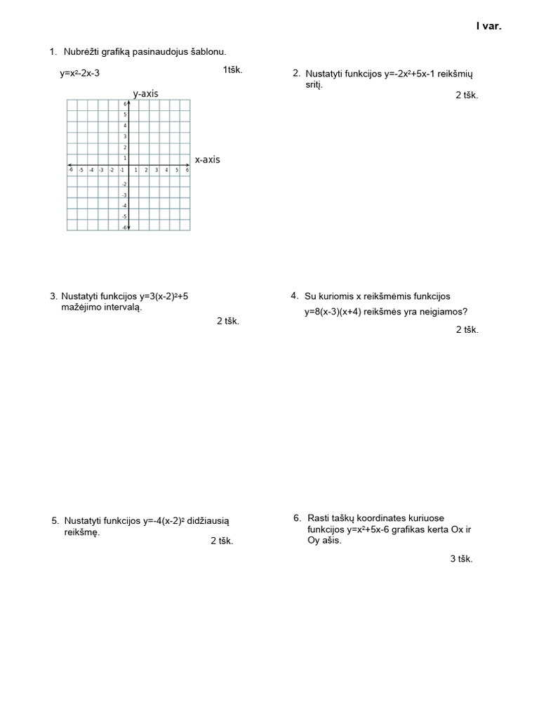 9kl - Kv.funkcija K.D. IV. | PDF