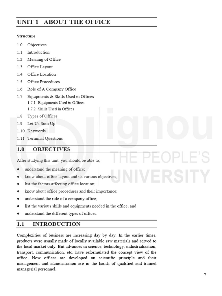 Understanding Office Structure and Procedures | PDF | Lease | Business