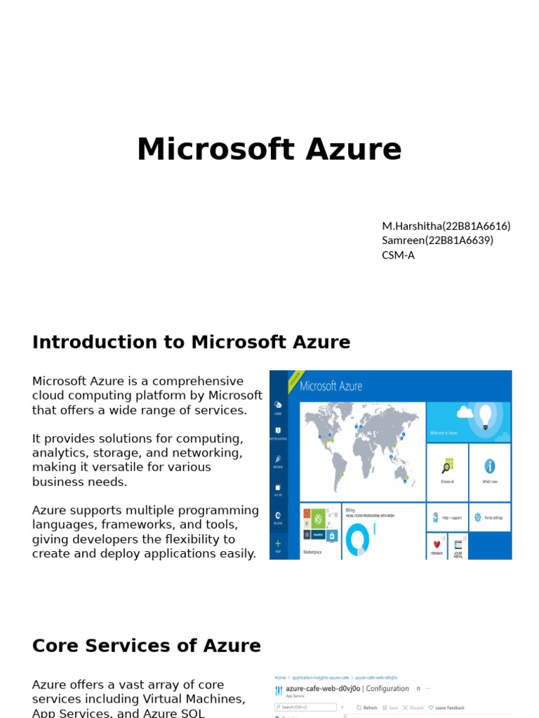 Microsoft Azure | PDF
