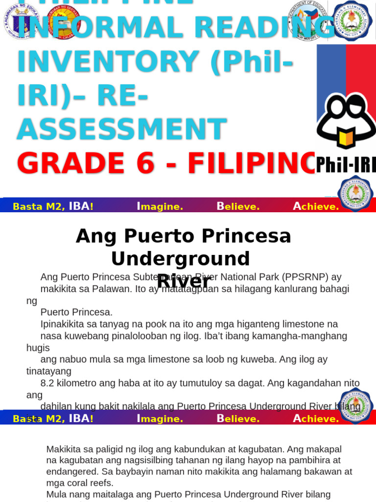 Edited Philiri Passage Filipino Gr6 1.Pptx Re Assessment After 2nd Quarter | PDF
